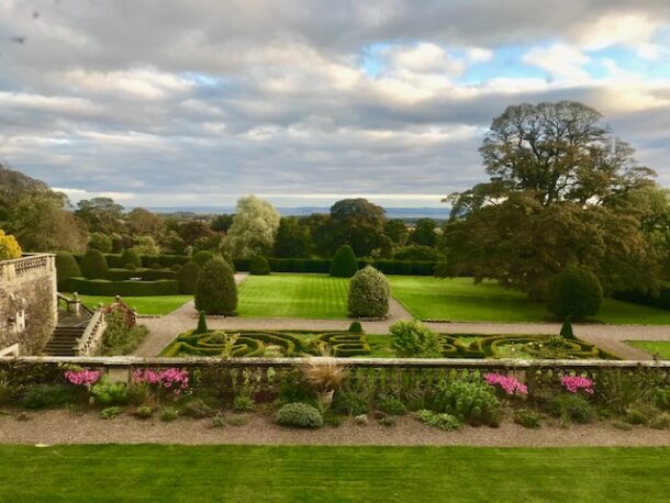 Meeting Lord and Lady Balniel at Balcarres Estate House