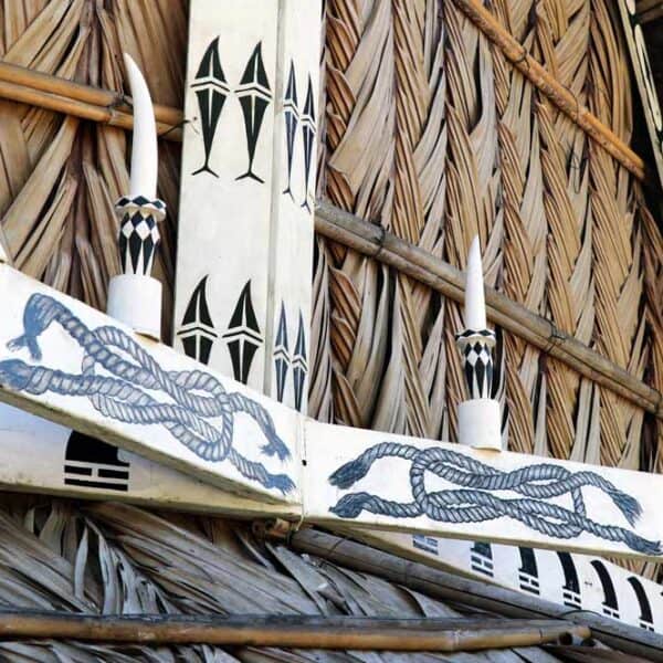 The Makings of a Traditional House on Island of Yap - Travel Micronesia
