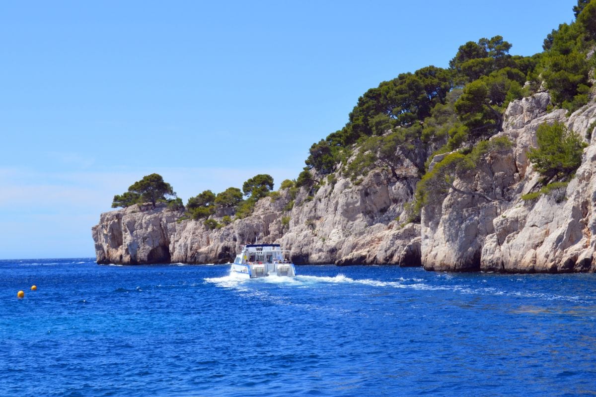 Calanques National Park on the Beautiful Côte d'Azur, France