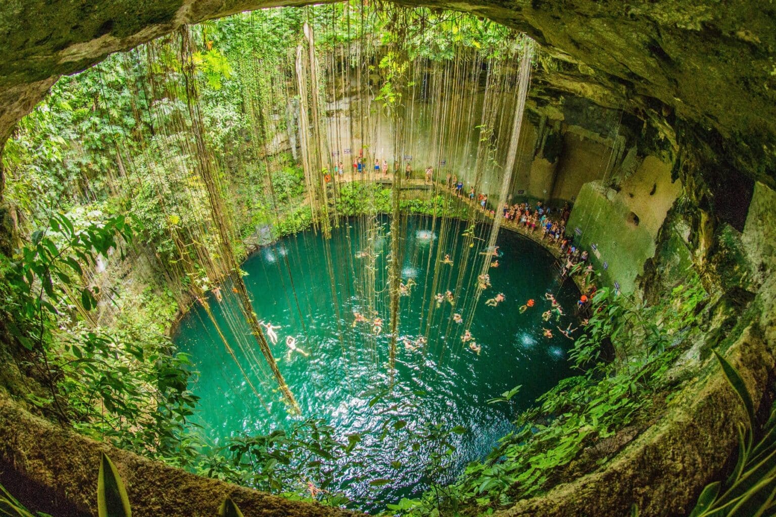 Swimming in Mexico's Cenotes: Yucatan Underground Caves