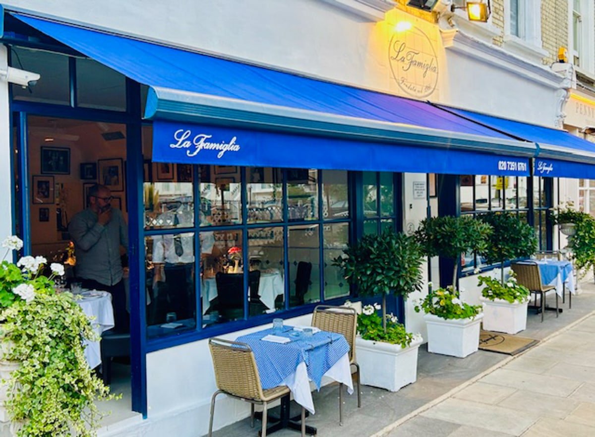 La Famiglia, London: Authentic, Intimate, Italian Dining Experience